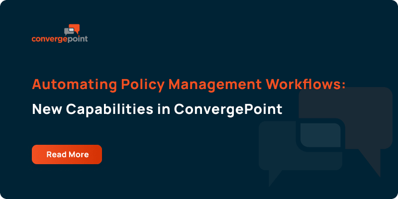 Automating Policy Management Workflows | New ConvergePoint Capabilities